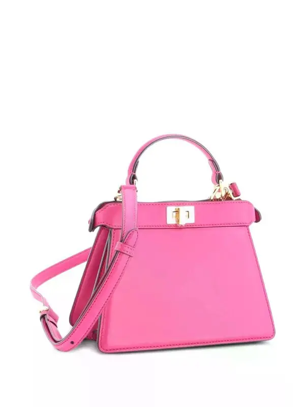 Fendi Peekaboo Iseeu Baguette Leather - Pink