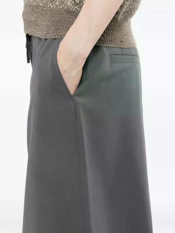SYSTEM Drawstring Waist Shorts