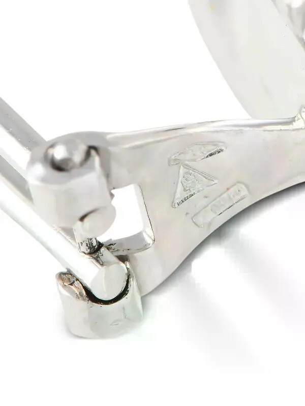 STEFAN HAFNER 18k White Gold Sapphire And Diamond Earrings