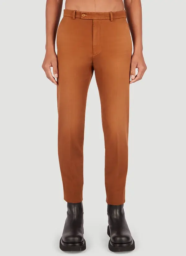 Gucci Regular Fit Pants - Brown