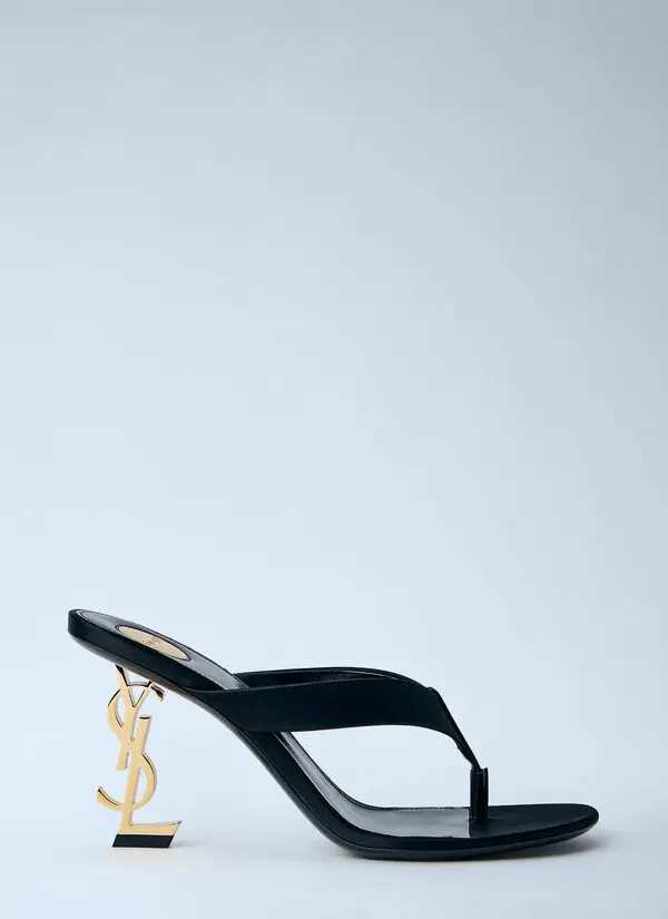 Saint Laurent Opyum Thong Sandals
