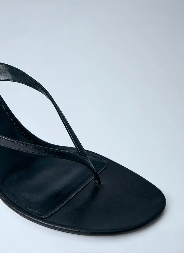 Saint Laurent Sue Thong High Heel Sandals