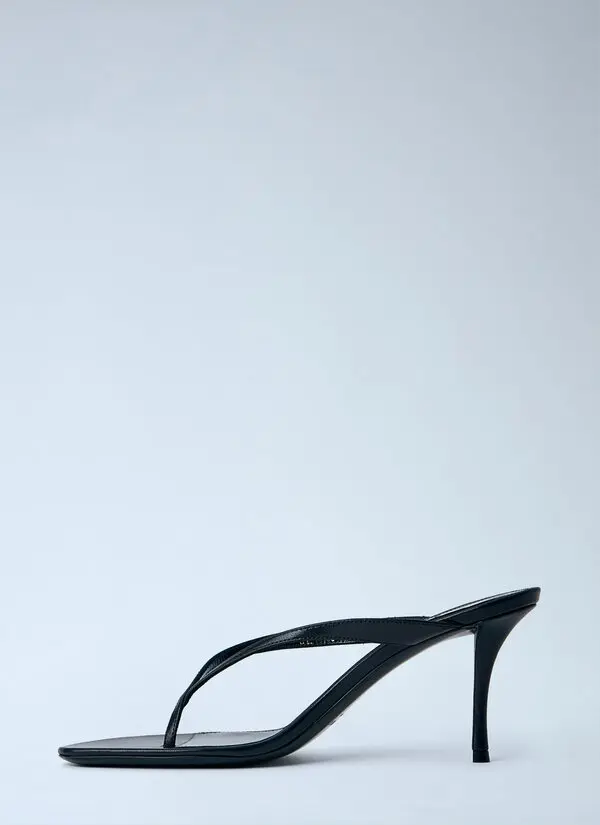 Saint Laurent Sue Thong High Heel Sandals
