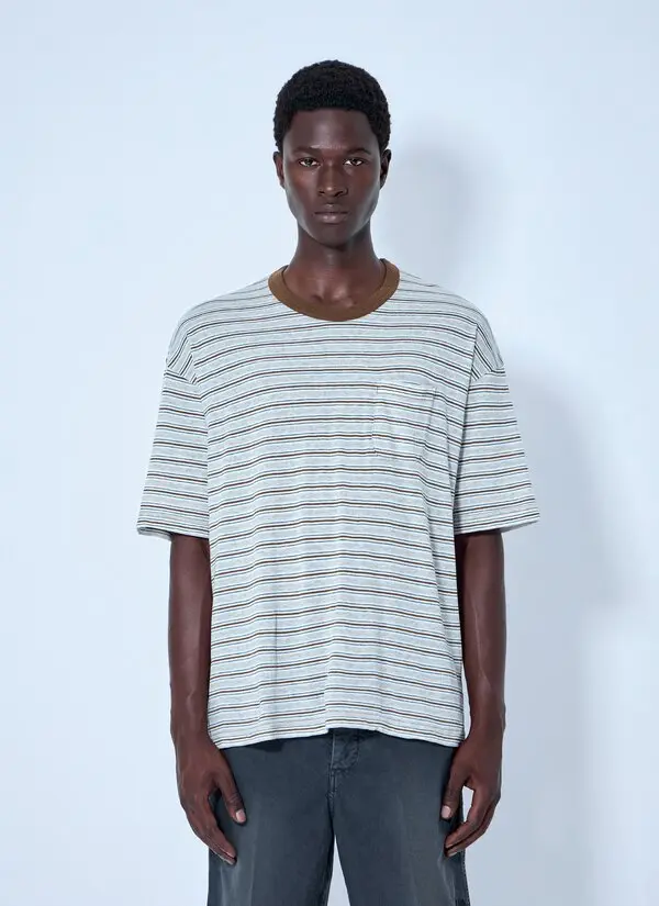 Visvim Mondo Border Stripe T-shirt