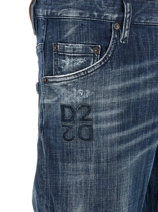 Dsquared2 Skater Jeans - Blue