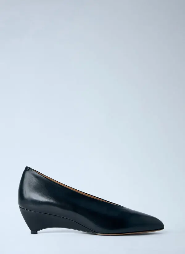 JIL SANDER Arc Pumps - Black