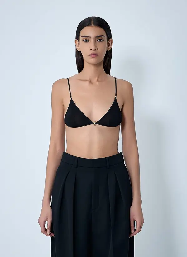 Saint Laurent Sheer Bra