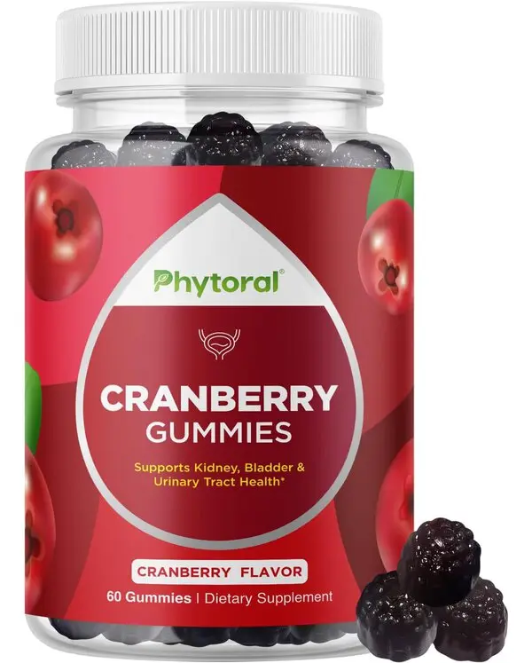 PHYTORAL Cranberry Extract Gummy Vitamins