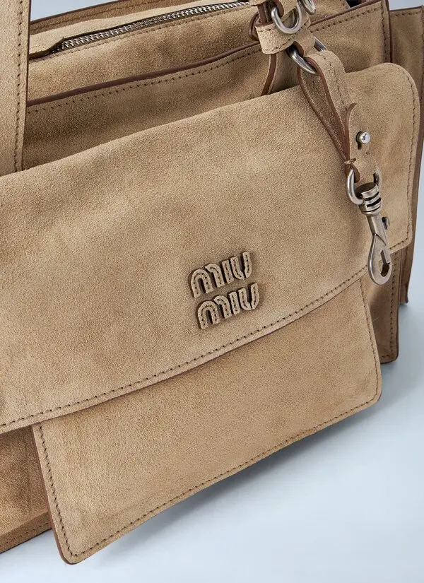 Miu Miu Structured Leather Handbag