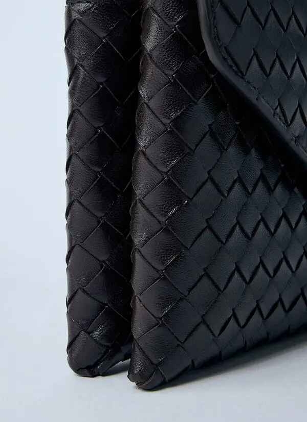 Bottega Veneta Knot Lock Crossbody Bag - Brown