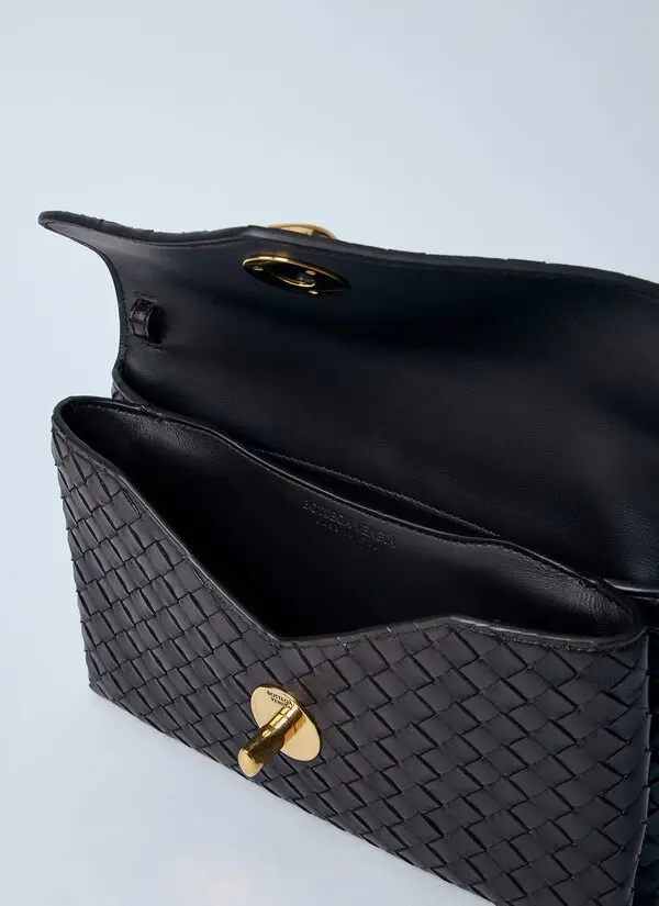 Bottega Veneta Knot Lock Crossbody Bag - Brown