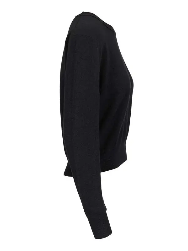 LISA YANG Greer Cashmere Crewneck Sweater - Blue