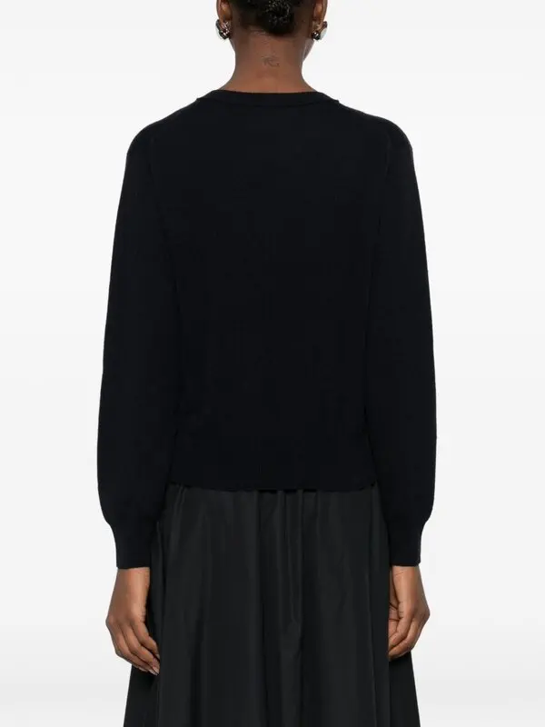LISA YANG Greer Cashmere Crewneck Sweater - Blue