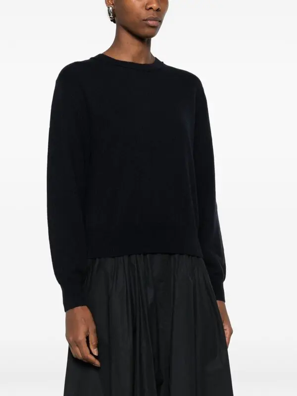 LISA YANG Greer Cashmere Crewneck Sweater - Blue