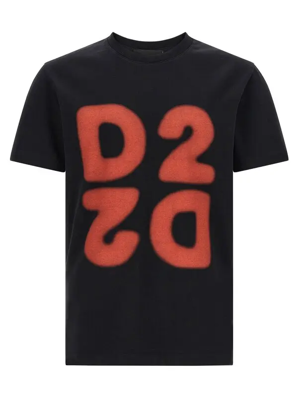 Dsquared2 Printed T-shirt - Black
