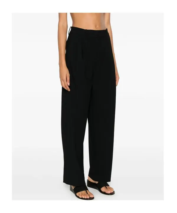 Calvin Klein Pleated Wide-leg Trousers