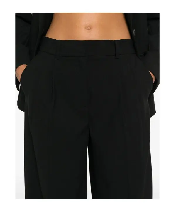 Calvin Klein Pleated Wide-leg Trousers