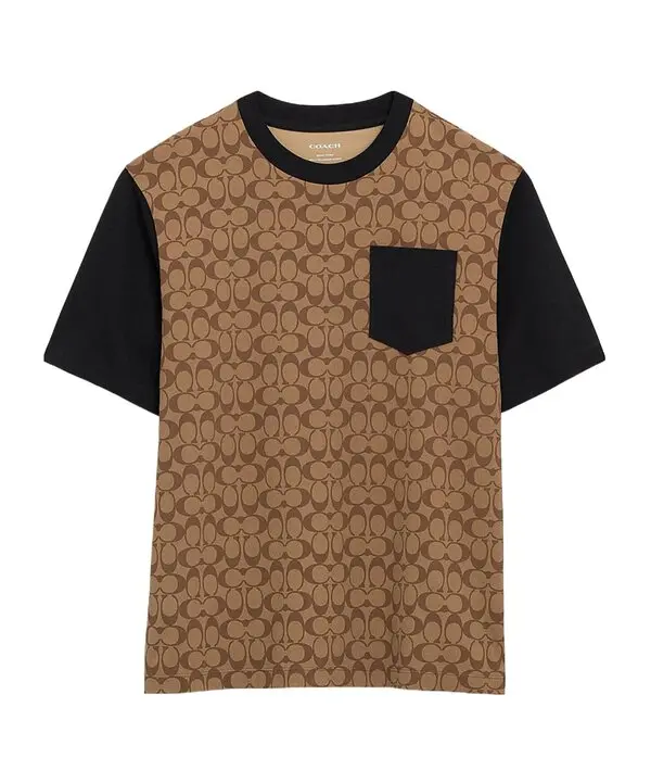 COACH Short-sleeved T-shirt - Brown
