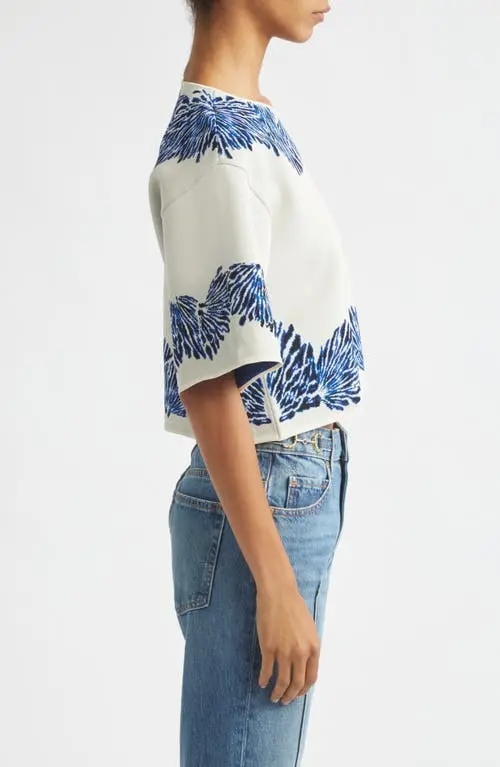 Ulla Johnson Alara Jacquard Knit Top