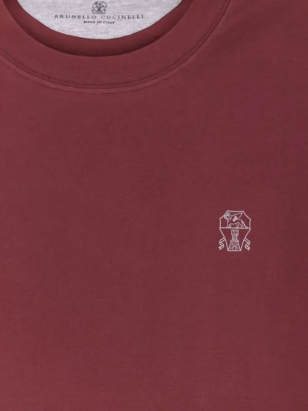 Brunello Cucinelli Crest Logo T-shirt