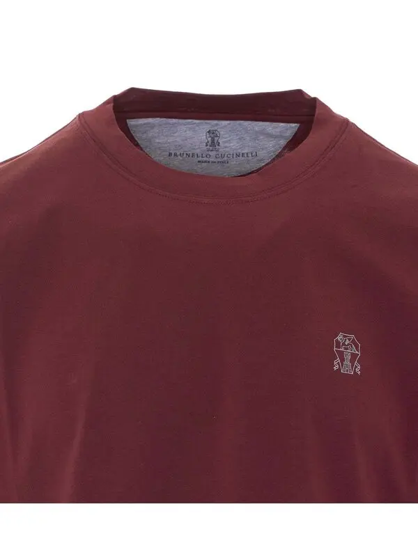 Brunello Cucinelli Crest Logo T-shirt