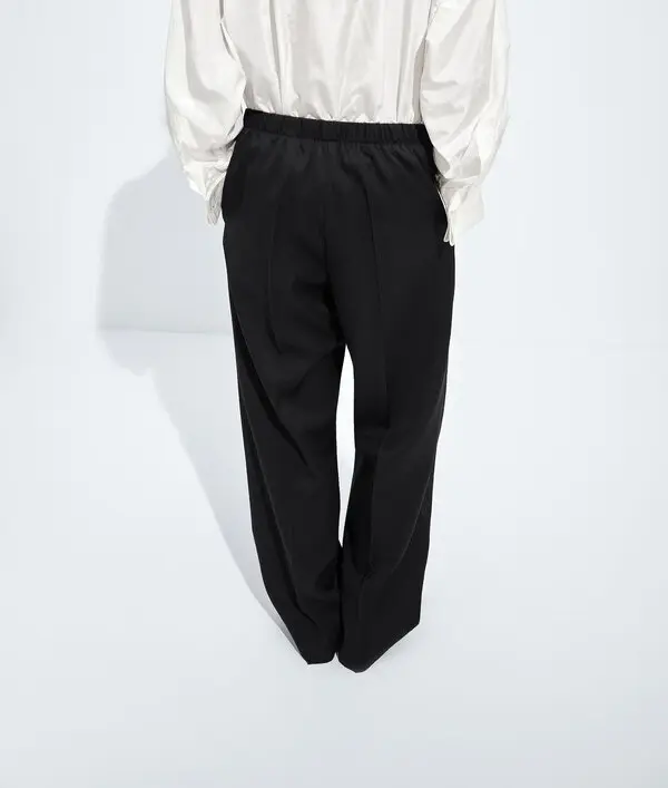 Bottega Veneta Wool Grain De Poudre Pants
