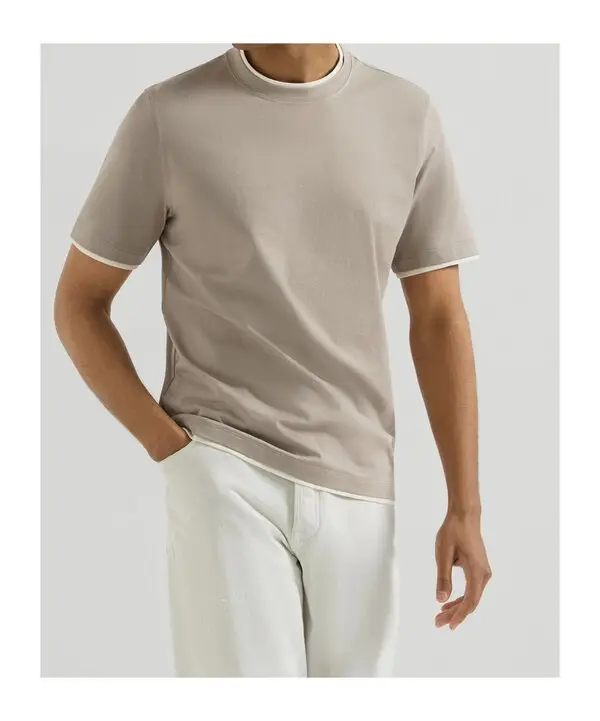 Brunello Cucinelli Cotton Crew-neck T-shirt