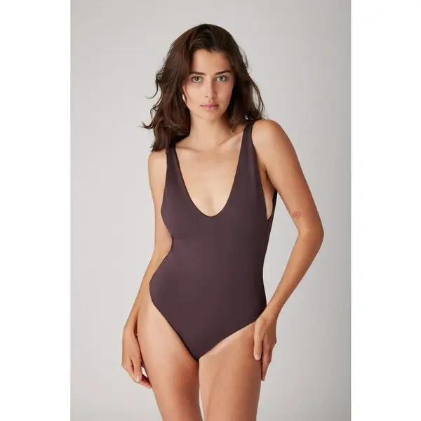 LONDRE BODYWEAR The Minimalist One-piece Swimsuit - Cocoa