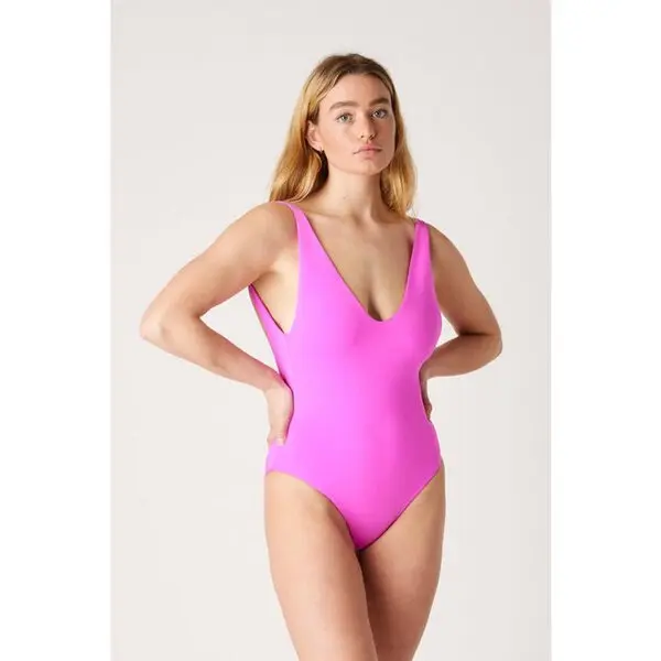 LONDRE BODYWEAR The Minimalist One-piece Swimsuit - Fuchsia