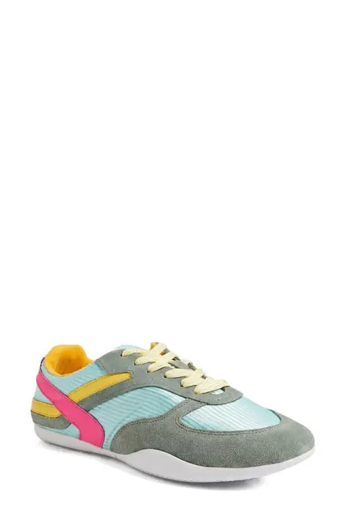 DJANGO AND JULIETTE Django & Juliette Zoya Flat Lace-up Sneakers - Bright Multi