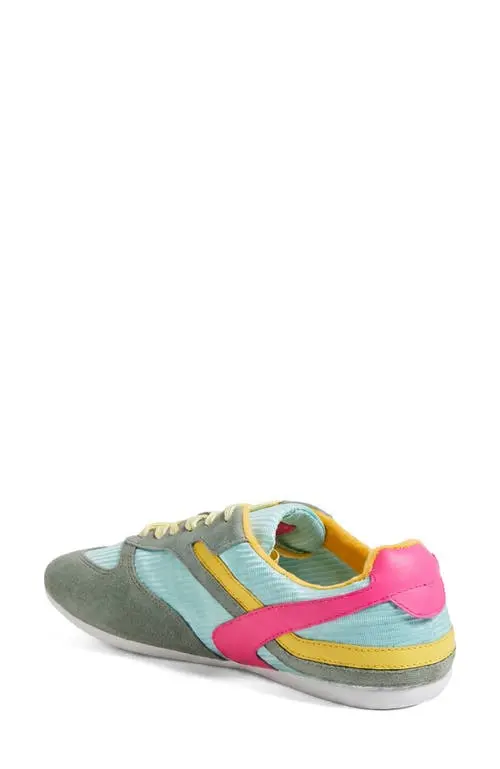DJANGO AND JULIETTE Django & Juliette Zoya Flat Lace-up Sneakers - Bright Multi