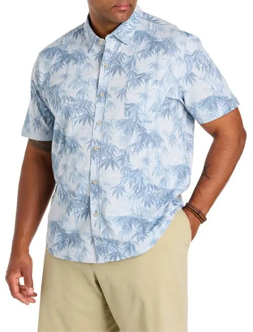 Tommy Bahama Big & Tall San Lucio Tides Islandzone® Polo Shirt - Opal Surf
