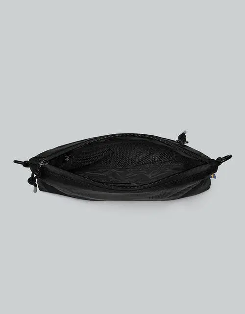 GASTON LUGA Lightweight Crossbody Bag - Black