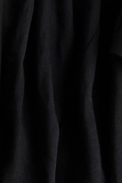 H&m Bubble Hem Skirt With Tie Detail