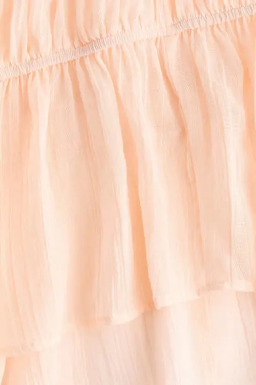 H&M Ruched Cotton Blouse