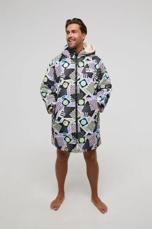 OOSC Saved The Bell Recycled Lined Changing Robe - Multicolored