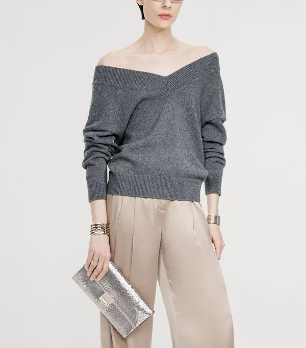 TOM FORD Large Laminated Leather Clutch Bag