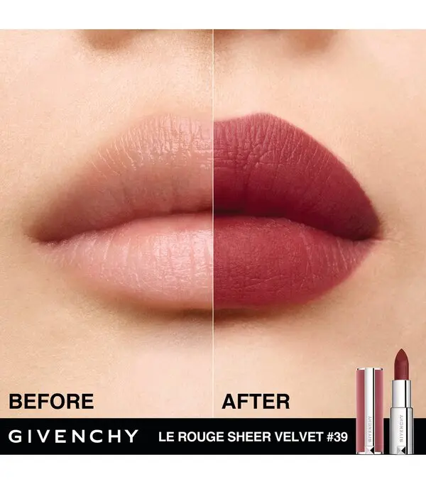 Givenchy Le Rouge Sheer Velvet Refillable Matte Lipstick