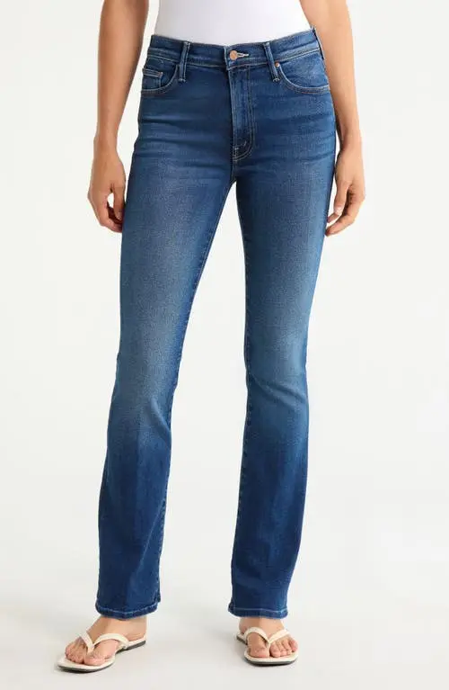 MOTHER The Insider Skimp High Waist Straight Leg Jeans - Taking Chances