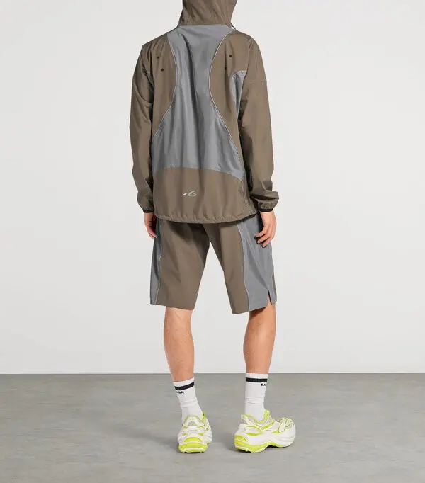 Balenciaga Reflective Techwear Zip-up Jacket