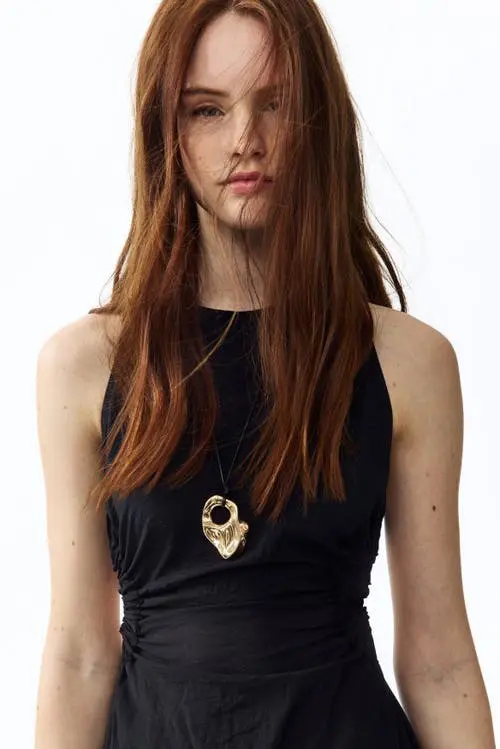 H&m Open-back Maxi Dress