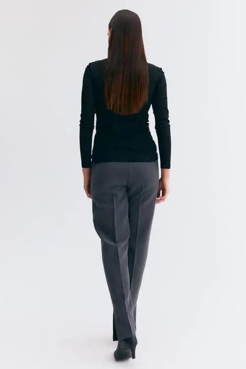 H&m Mama Slit-hem Trousers