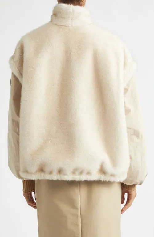 Moncler Chardonneret Layered Fleece Jacket