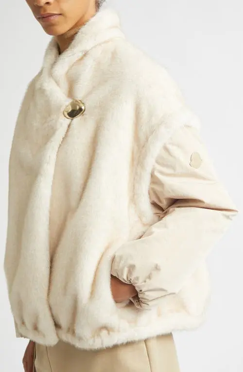 Moncler Chardonneret Layered Fleece Jacket