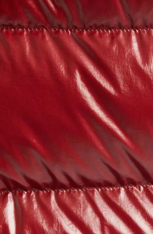 Moncler Niveole Crop Down Jacket - Red