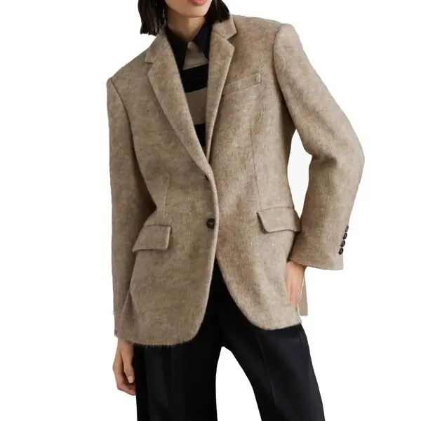 Brunello Cucinelli Monili-embellished Single-breasted Blazer
