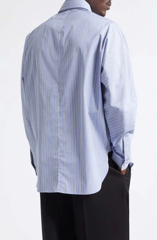 Givenchy Couture Seam Stripe Overshirt