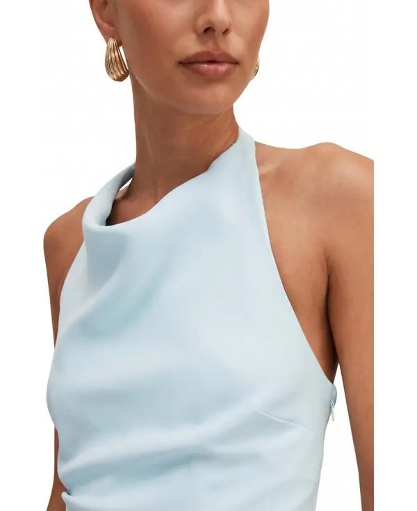 EVER NEW Tina Halter Neck Mini Dress