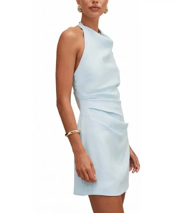 EVER NEW Tina Halter Neck Mini Dress