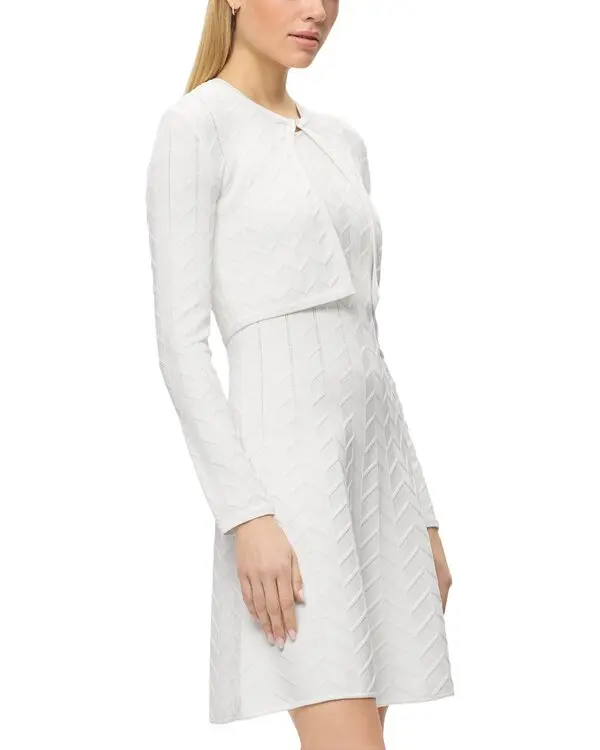 Herve Leger The Ellis Cropped Jacket